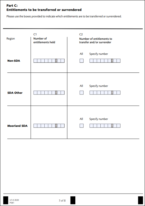 How to fill in an RLE1 form – Rural payments